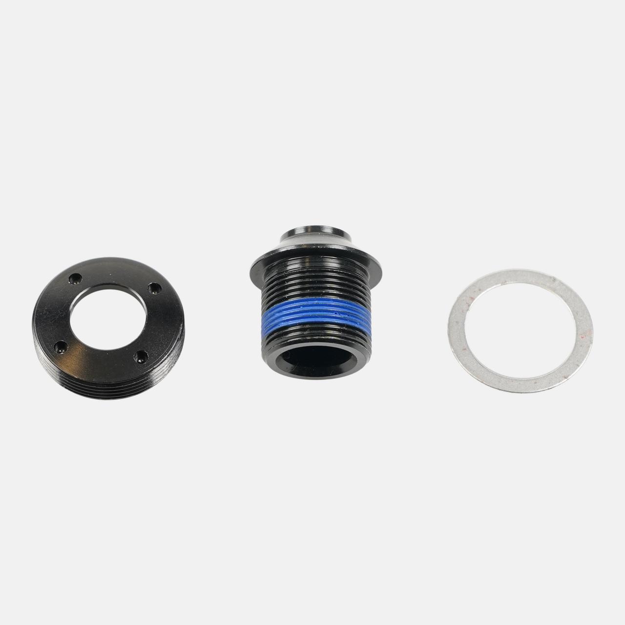 BLT SAMOX 2-PIECE CRANK, SELF-EXTRACTING CRANK BOLT & CAP, 8MM HEX HEA ...
